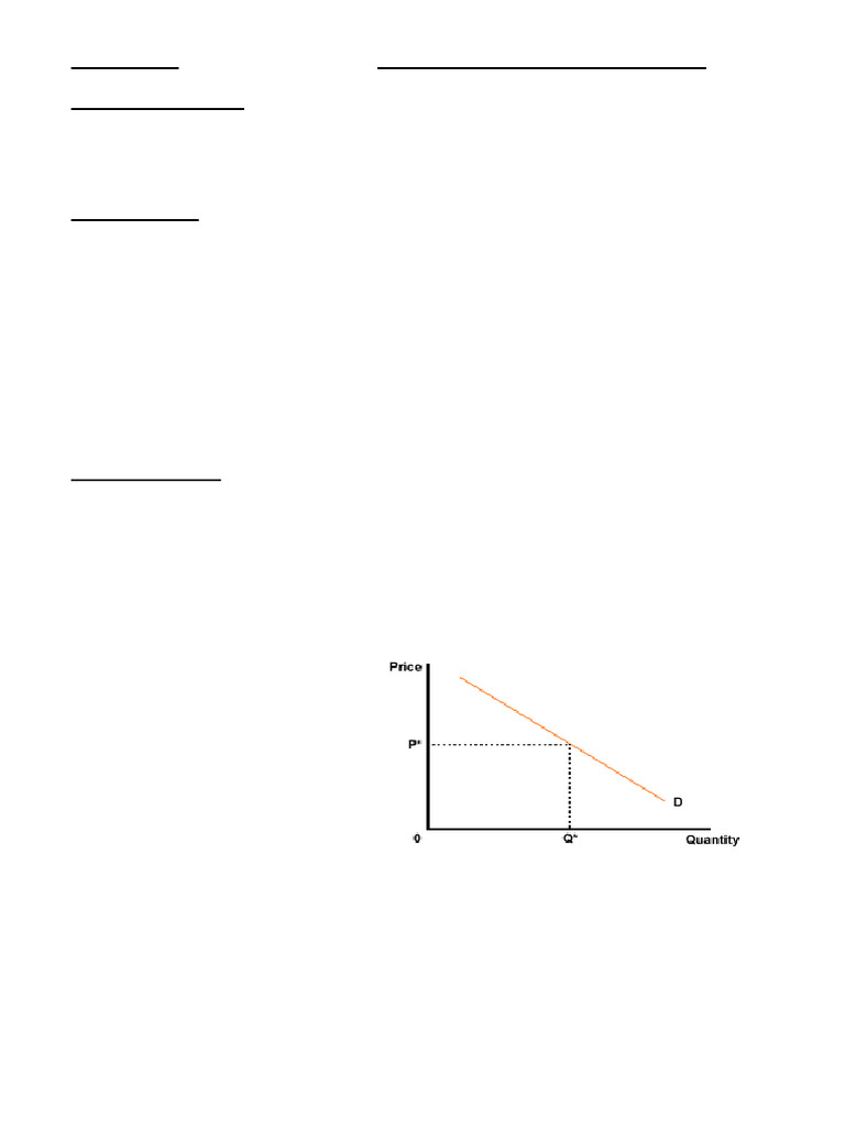PES + PED Economics igcse o lvl | PDF | Elasticity (Economics) | Demand