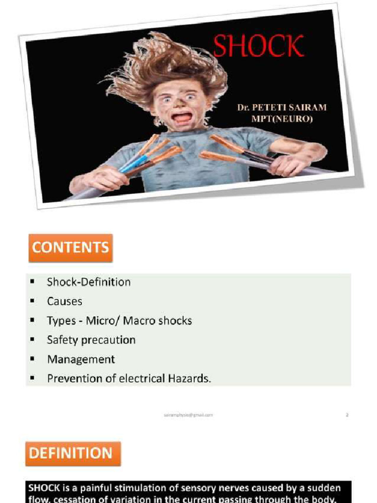 Microshock - Macroshock | PDF