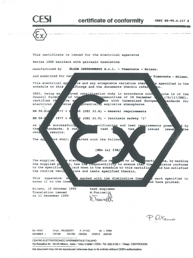 CESI EX - 90.C.117 X | PDF
