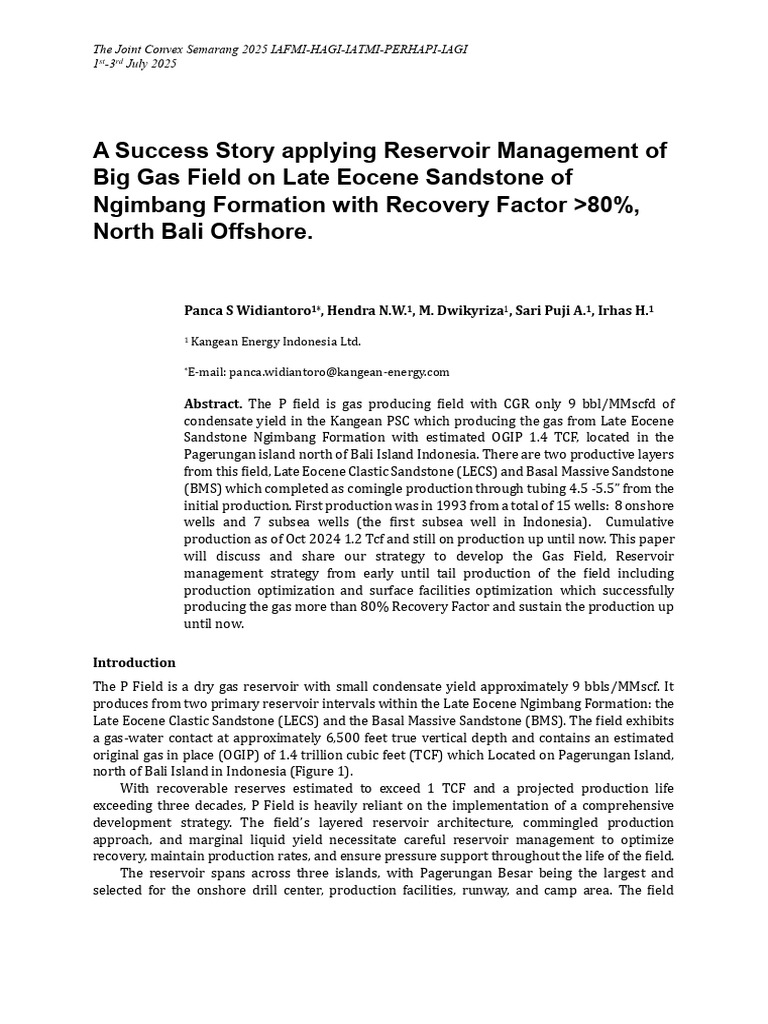 Paper__JCS Sucees Story Res Management_final | PDF | Petroleum ...