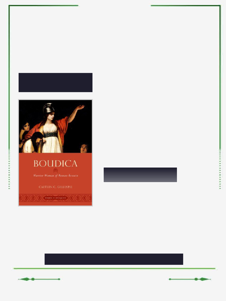 Boudica: Warrior Woman of Roman Britain Caitlin C. Gillespie eBook ...