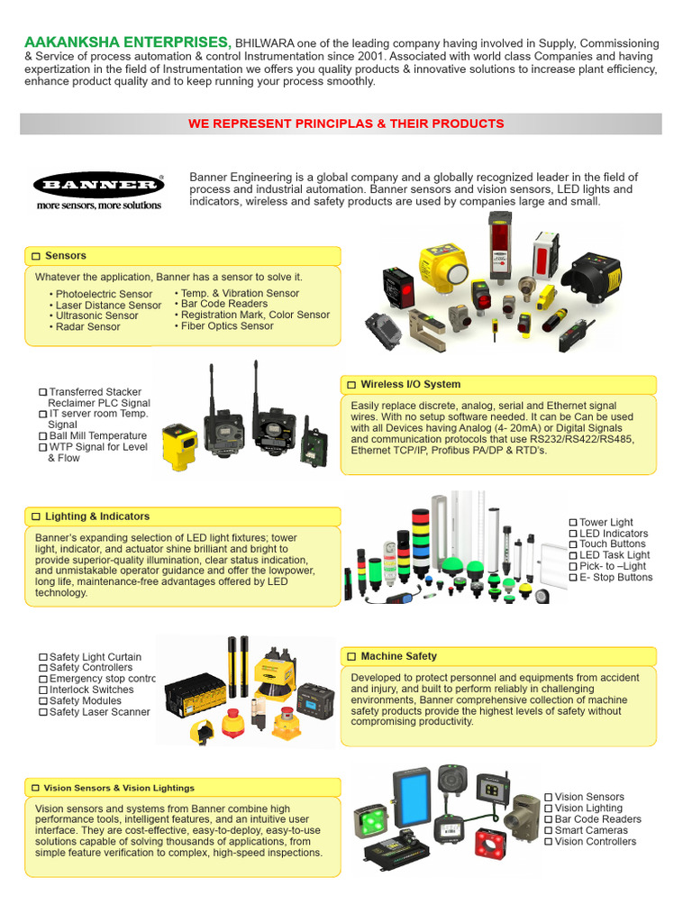 Industrial Automation Solutions Overview | PDF | Pressure Measurement ...