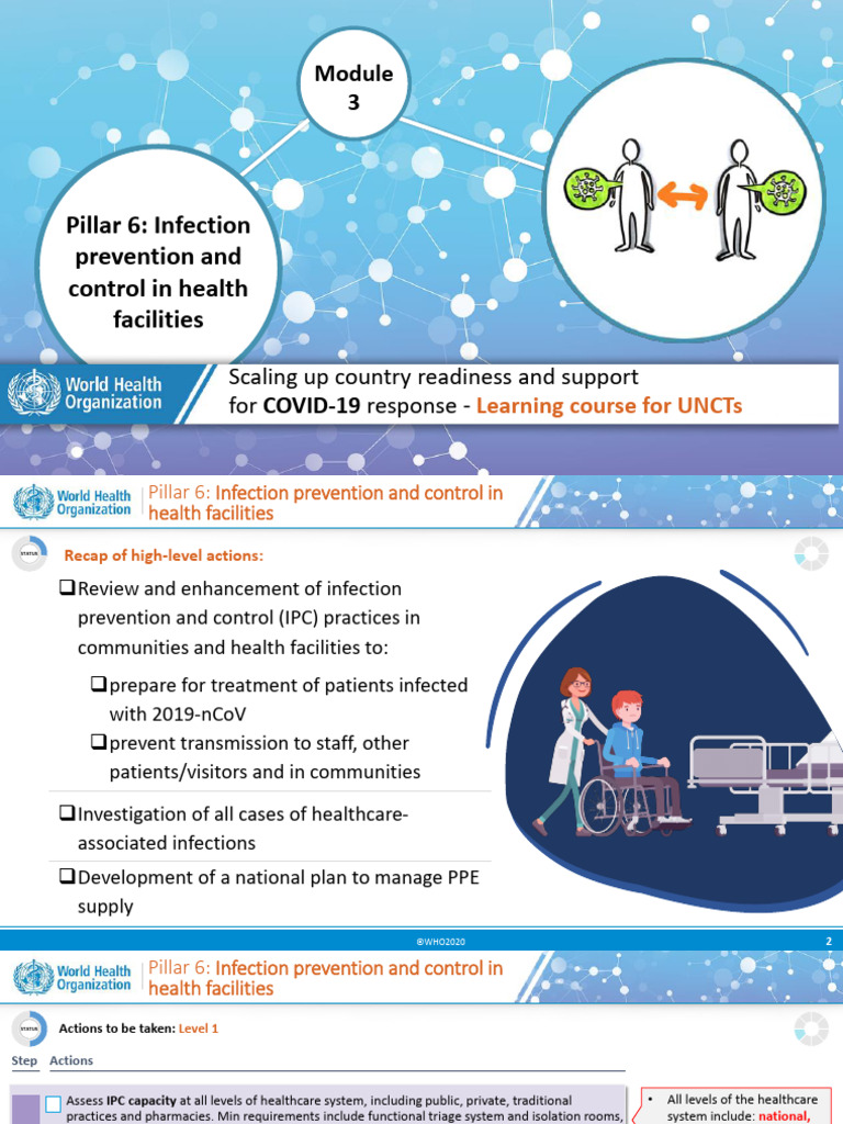 Strategic Preparedness and Response Plan Module 3 Pillar 6 en-compressed | PDF | Wash | Hand Washing