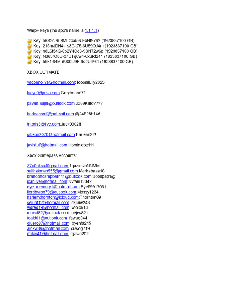 Random Accounts | PDF