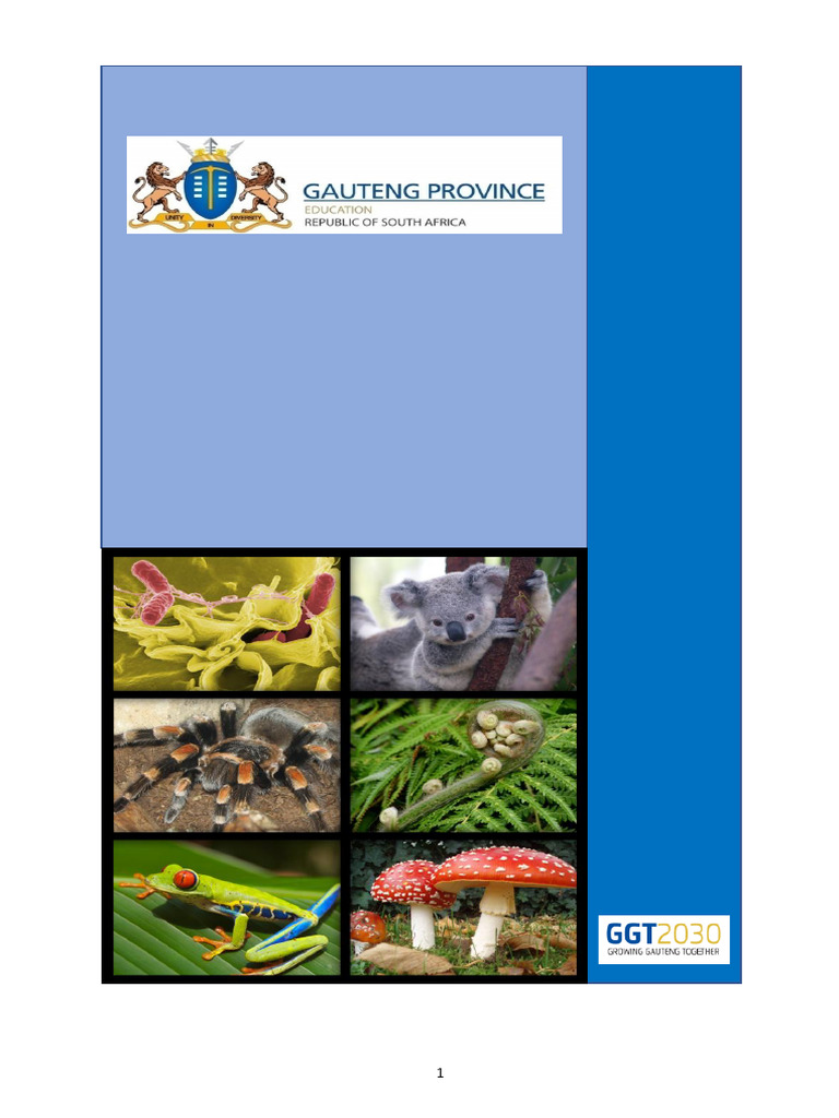 Grade 11 Life Sciences Remote learning booklet - Term 1 & 2 (1) | PDF ...