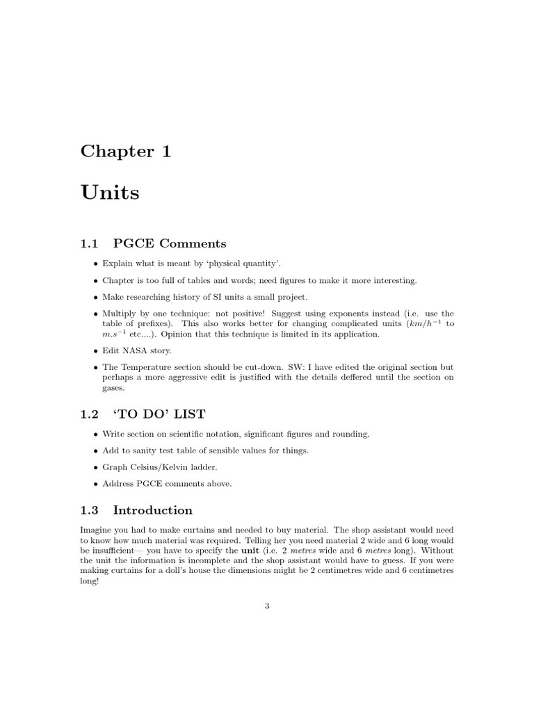Understanding SI Units and Their Importance | PDF | Temperature ...