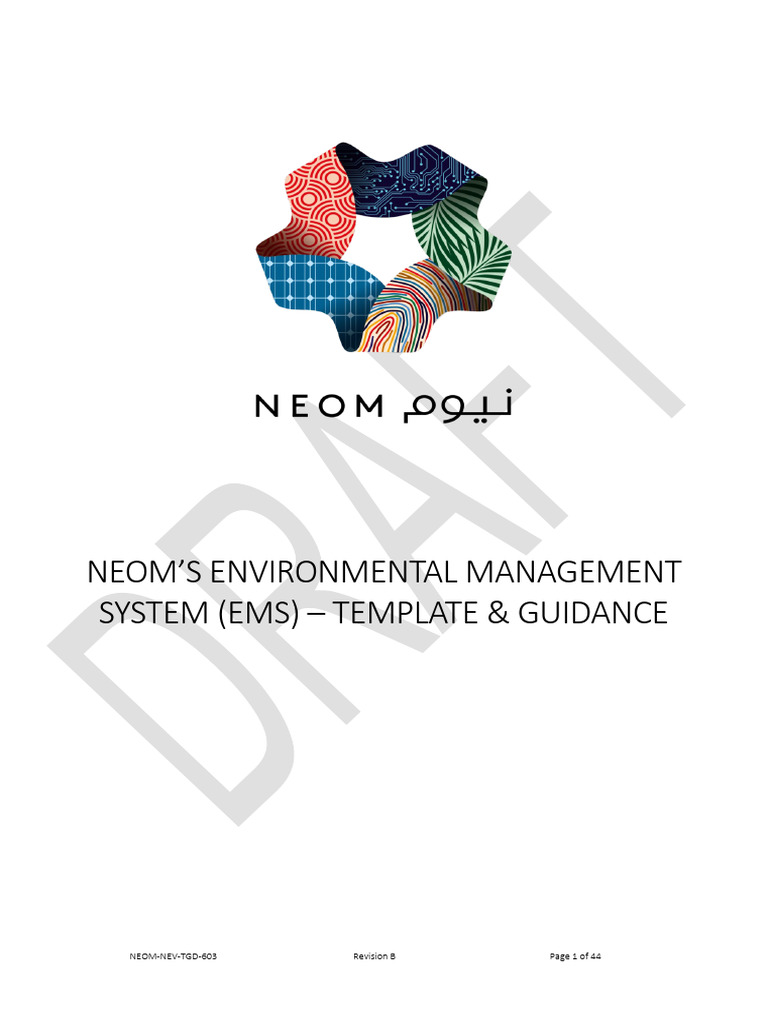 NEOM Environmental Management System Guide | PDF | Risk | Business