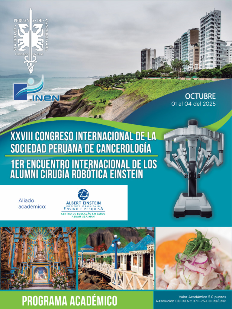 Programa Congreso | PDF | Lima | Oncología