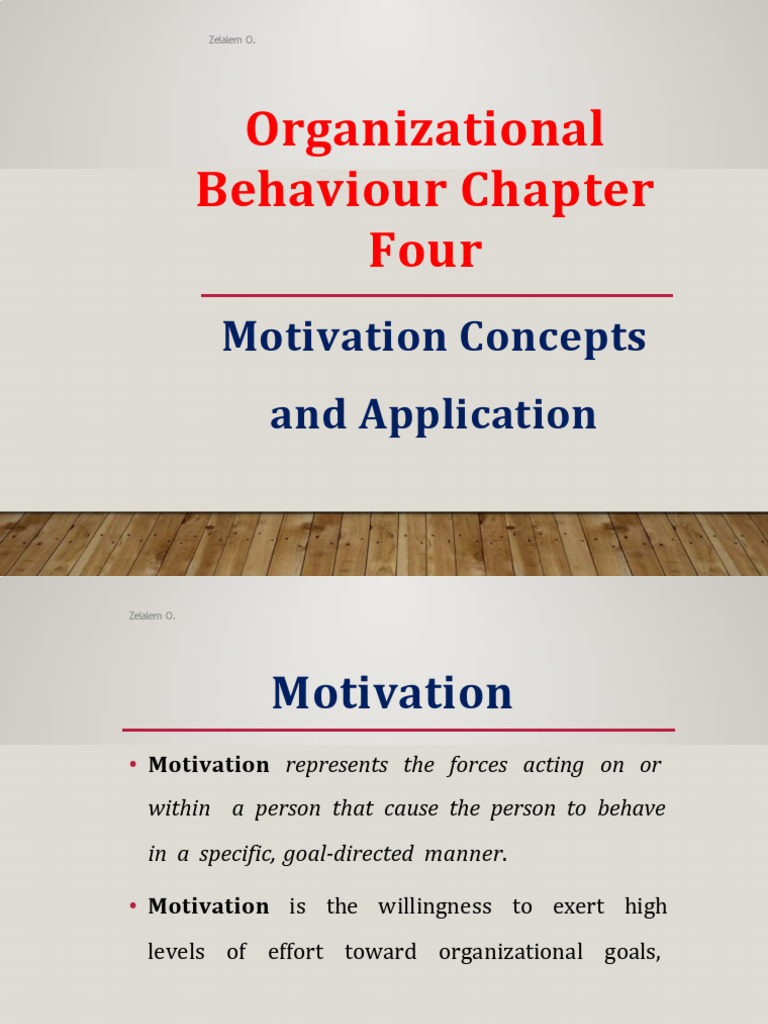 Organizational Behavior for Final Exam | PDF | Motivation | Motivational