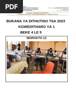 Setswana Makaelagongwe and Malatodi | PDF | Games & Activities