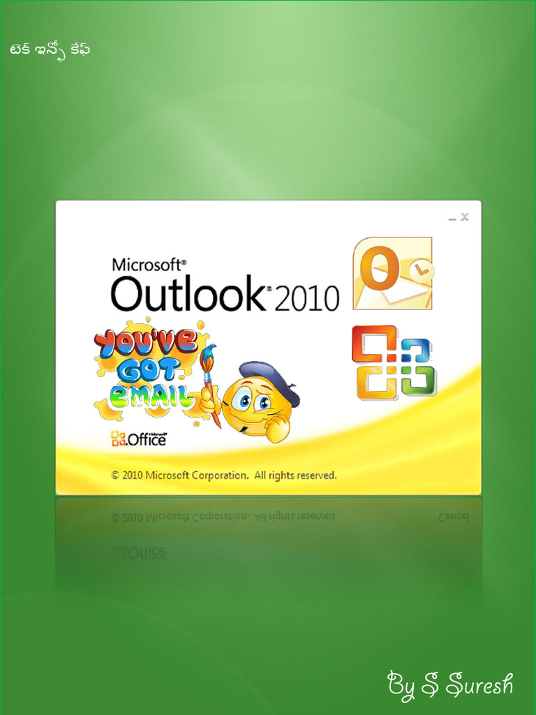 MS ఔట్ లుక్ (MS Outlook) | PDF