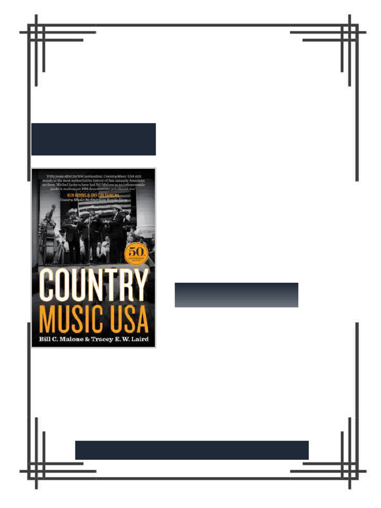 Country Music USA 50th Anniversary Edition Bill C Malone eBook premium ...