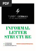 German Letter Writing Guidelines | PDF | Human Communication | Language ...