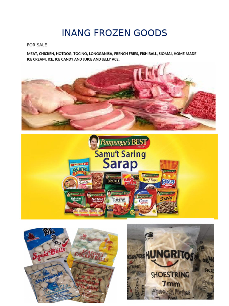 Inang Frozen Goods | PDF