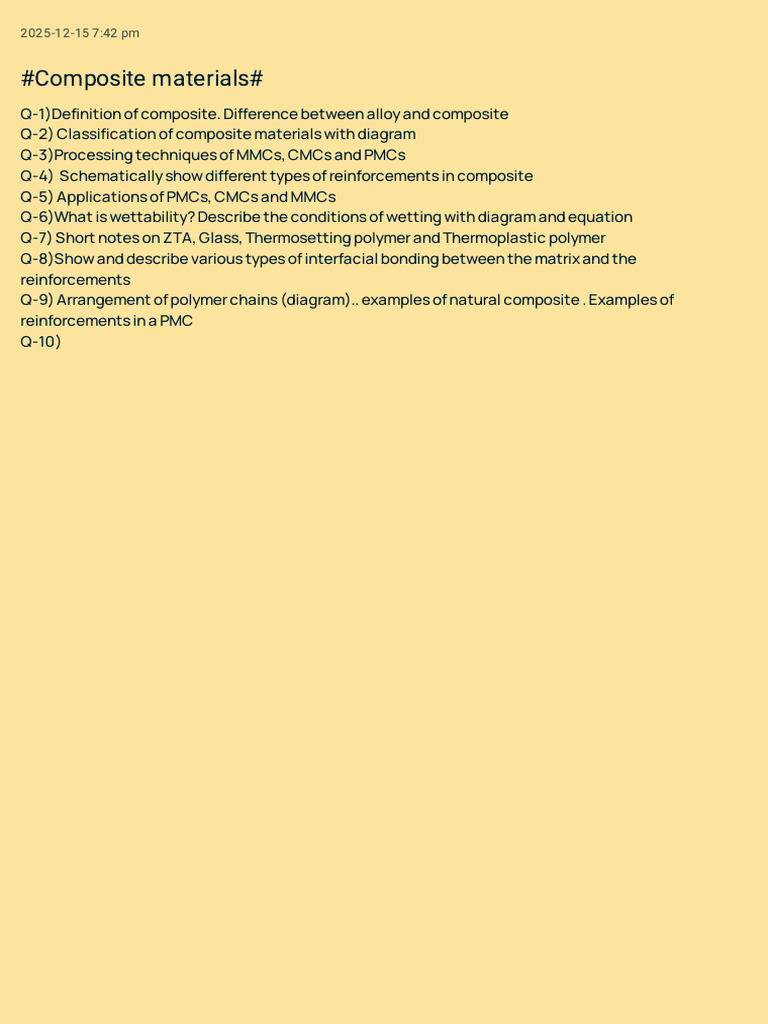 Glossary Of Composite Terms Pdf