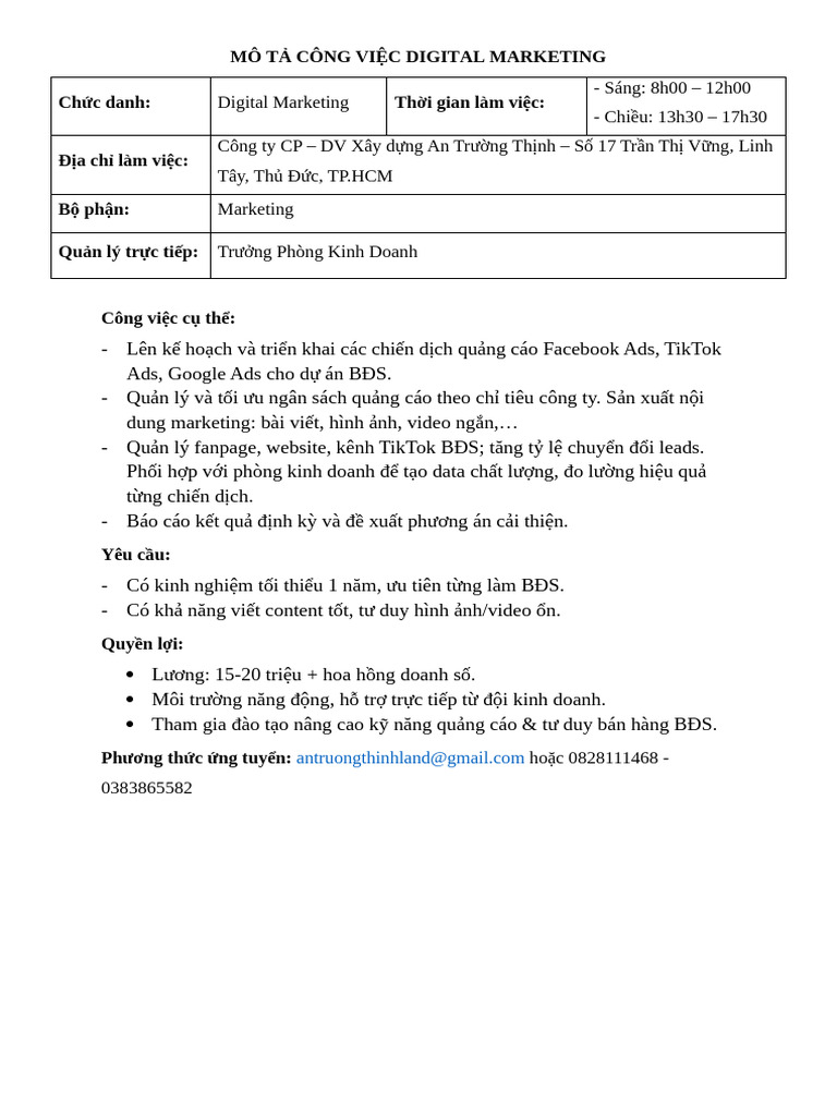 JD Digital Marketing | PDF