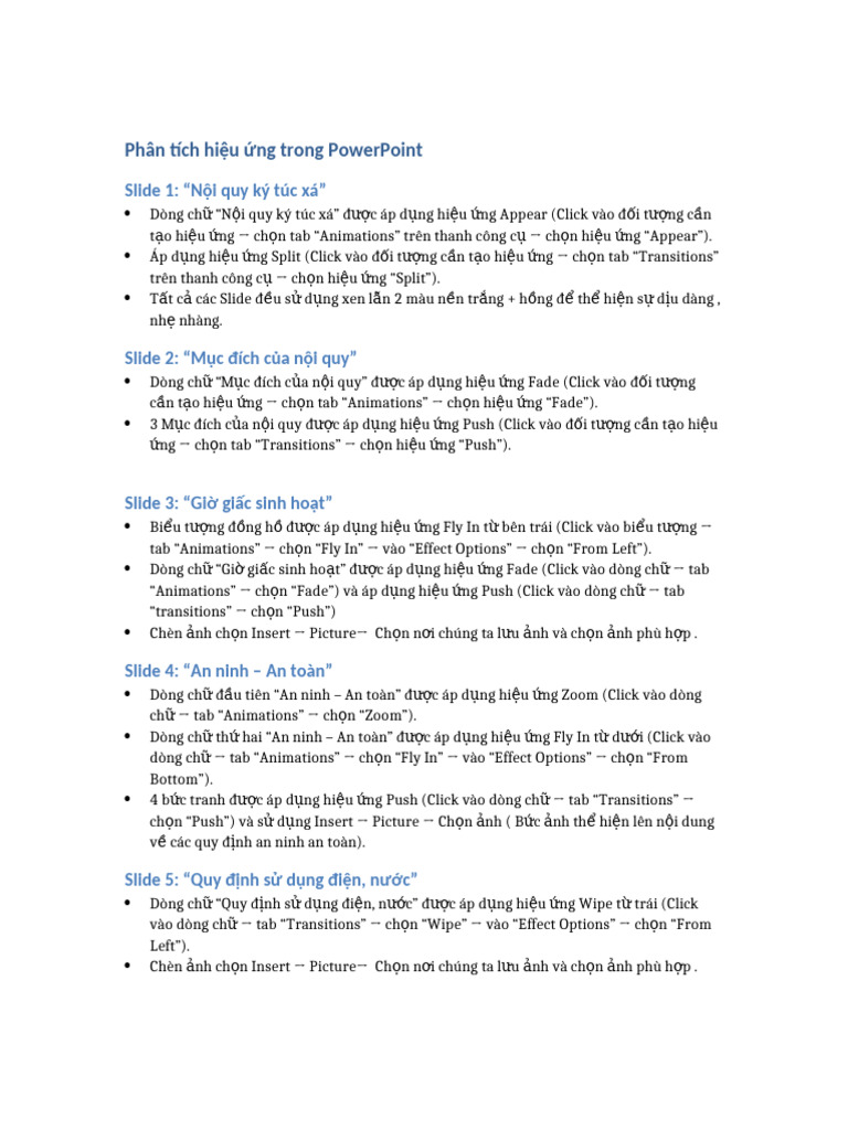 Phan Tich Hieu Ung PowerPoint | PDF