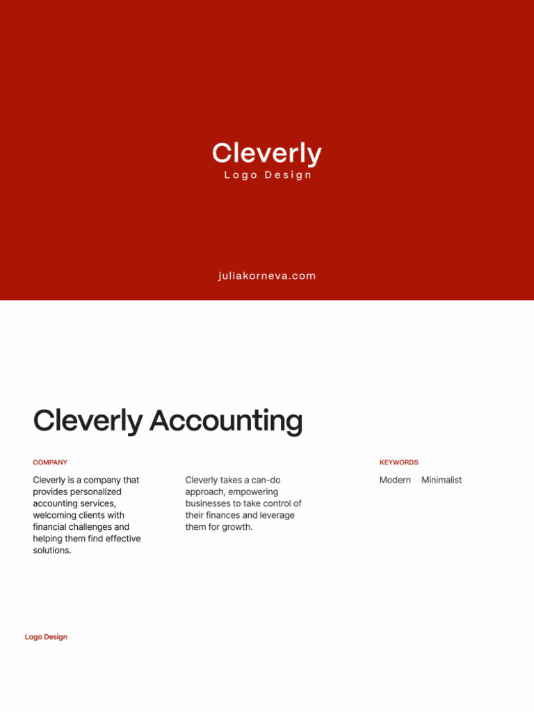 Cleverly Logo Presentation | PDF