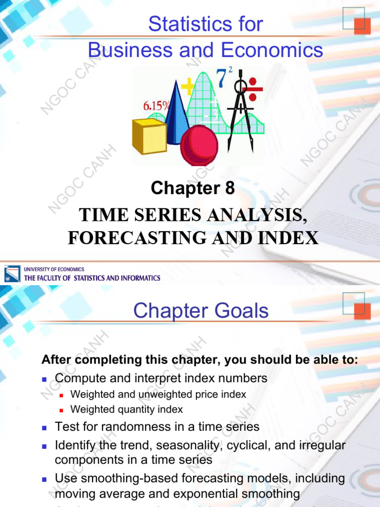 Chapter 8 Time Series Analysis, Forecasting and Index | PDF ...