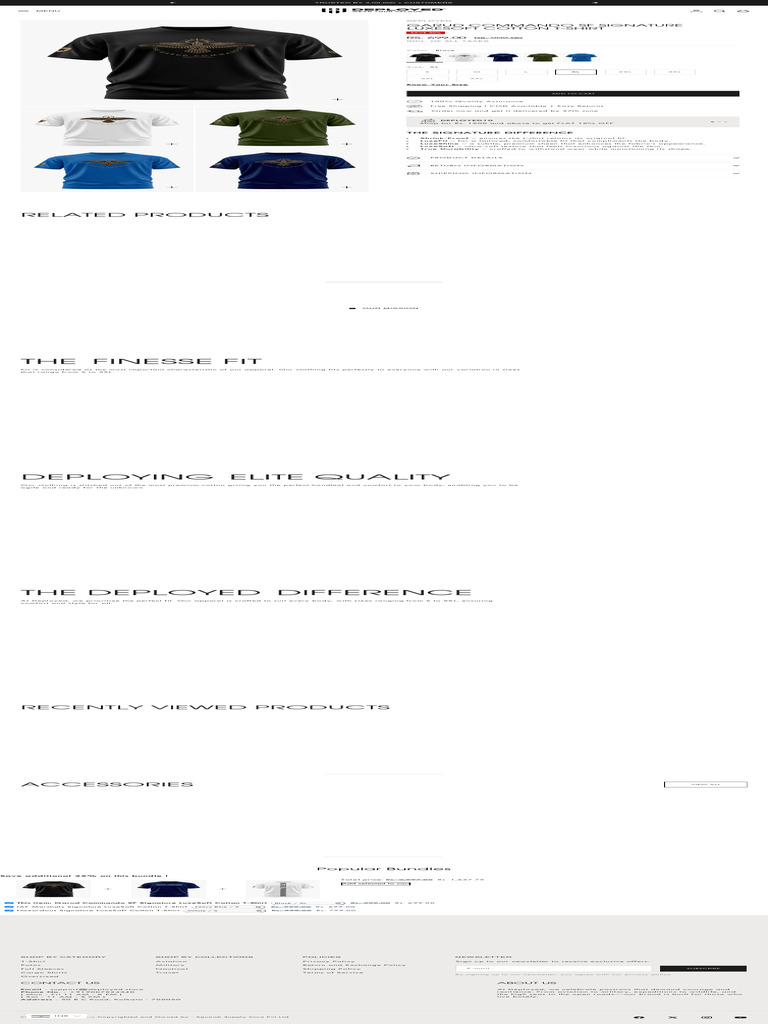 Garud Commando SF T-Shirt Exclusive at Aero Armour | PDF | Fashion ...