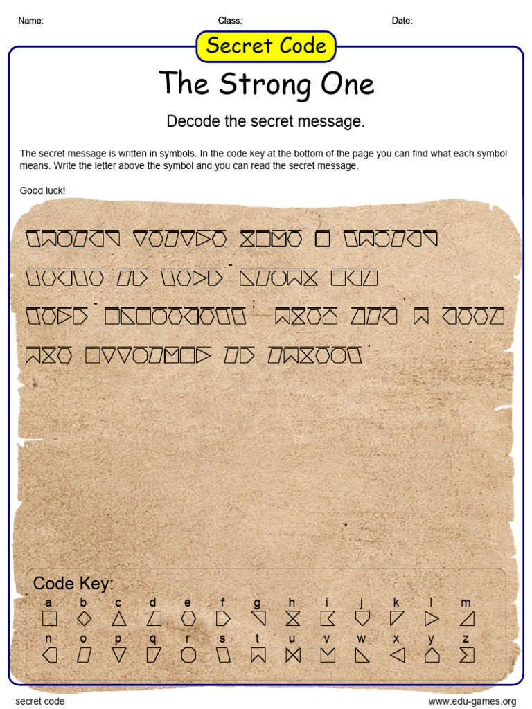 Secret Code (4) | PDF