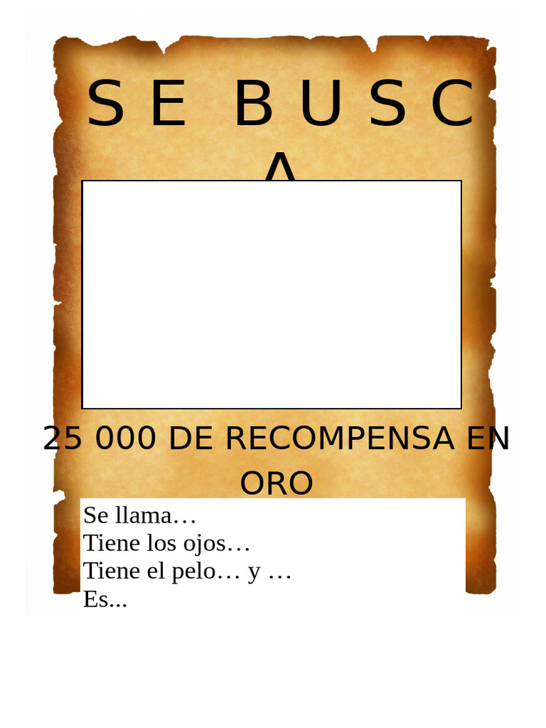 Se Busca Poster | PDF