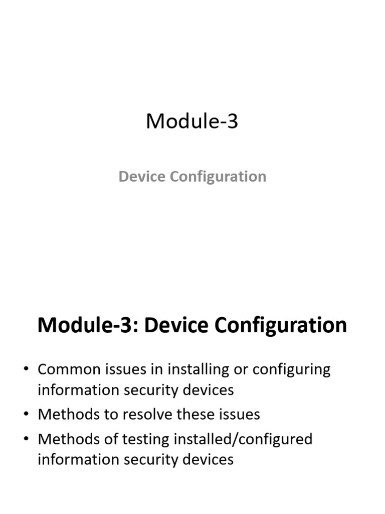 Device Configuration & Troubleshooting Guide | PDF | Router (Computing ...