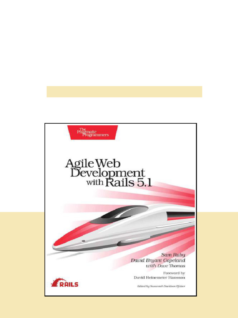 Agile Web Development With Rails 51 Ruby Samcopeland David Bthomas ...