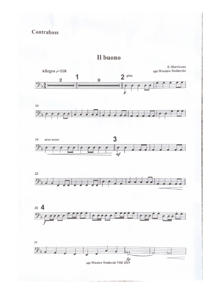 Contrabass | PDF