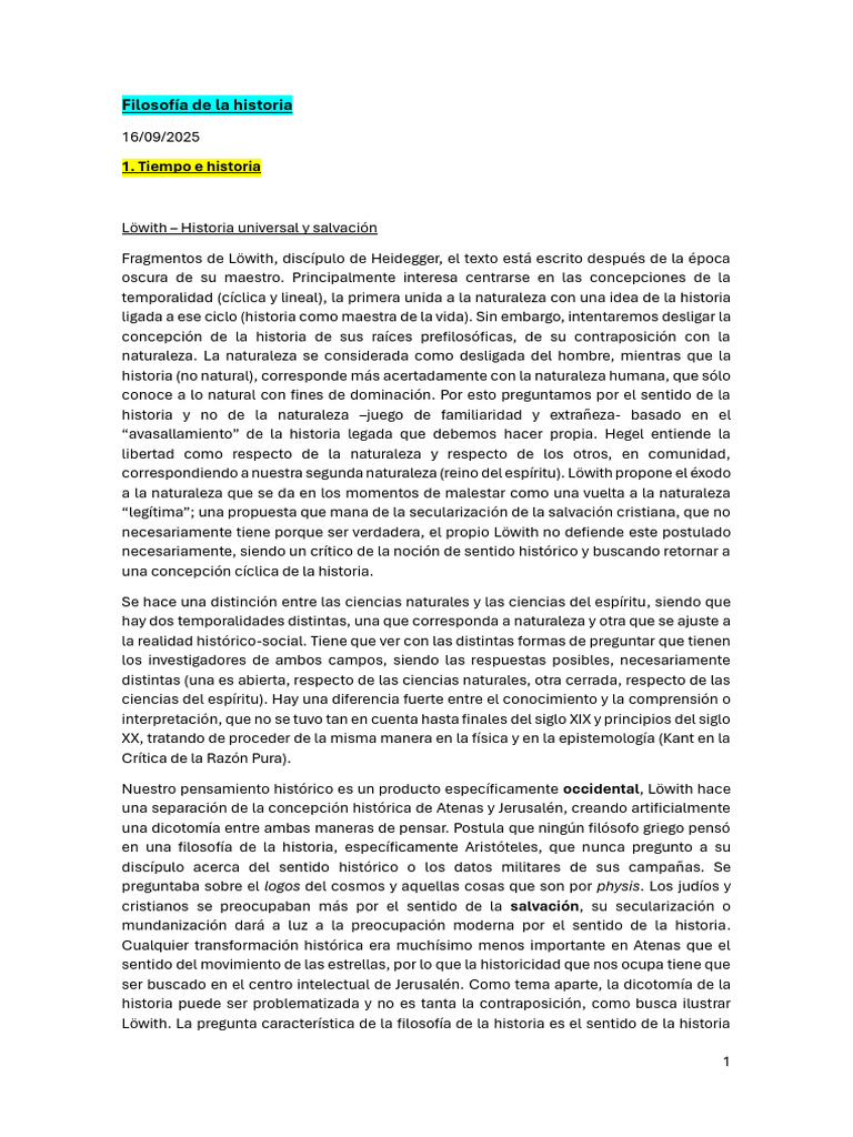 Filosofía de la historia | PDF | Georg Wilhelm Friedrich Hegel ...