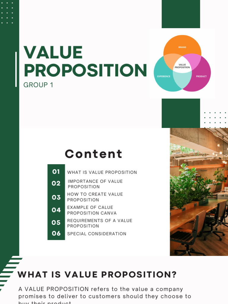 Group1 Value Proposition | PDF | Marketing | Business Economics
