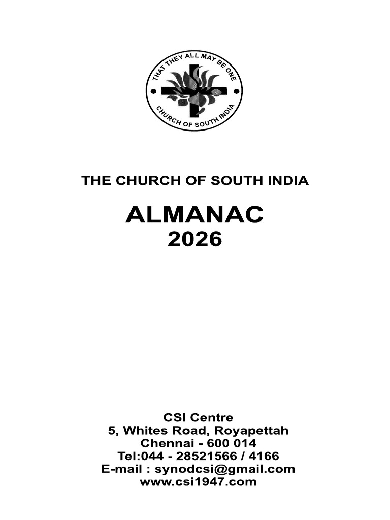 CSI Almanac 2026 | PDF