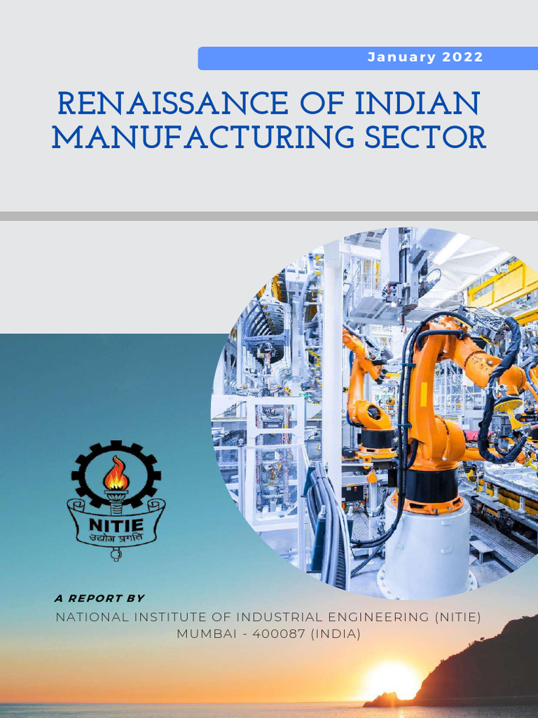 Indian Manufacturing Sector Revival Report | PDF | Agriculture | Gross ...