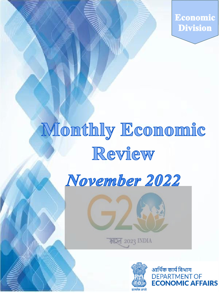 Monthly Economic Review November 2022_1 | PDF | Inflation | Gross ...