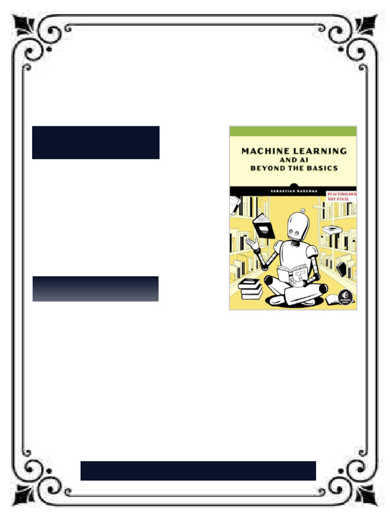 Machine Learning and AI Beyond the Basics Raschka eBook no waiting time ...