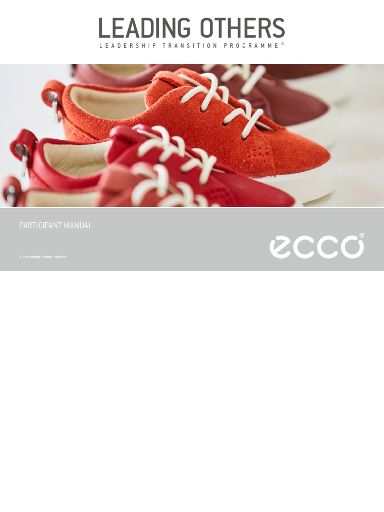LO UK ECCO Participants Manual - Online | PDF | Leadership | Motivation
