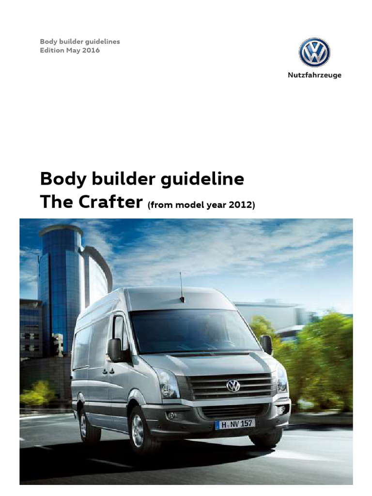 Body Builder Guidelines Crafter en 22 2016 | PDF | Automotive ...