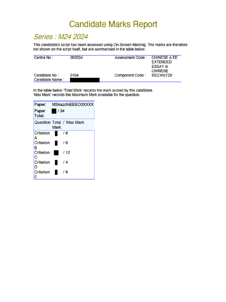 Chinese Sample 1 | PDF