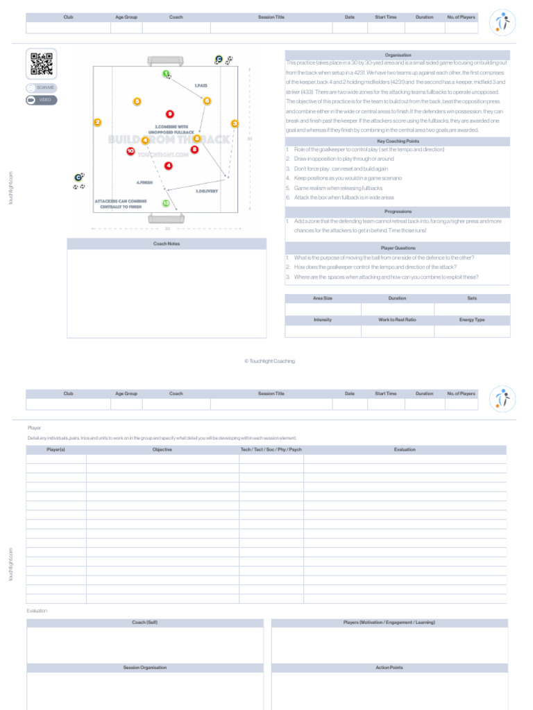 28-P6 Session Plan | PDF | Defender (Association Football) | Ball Games