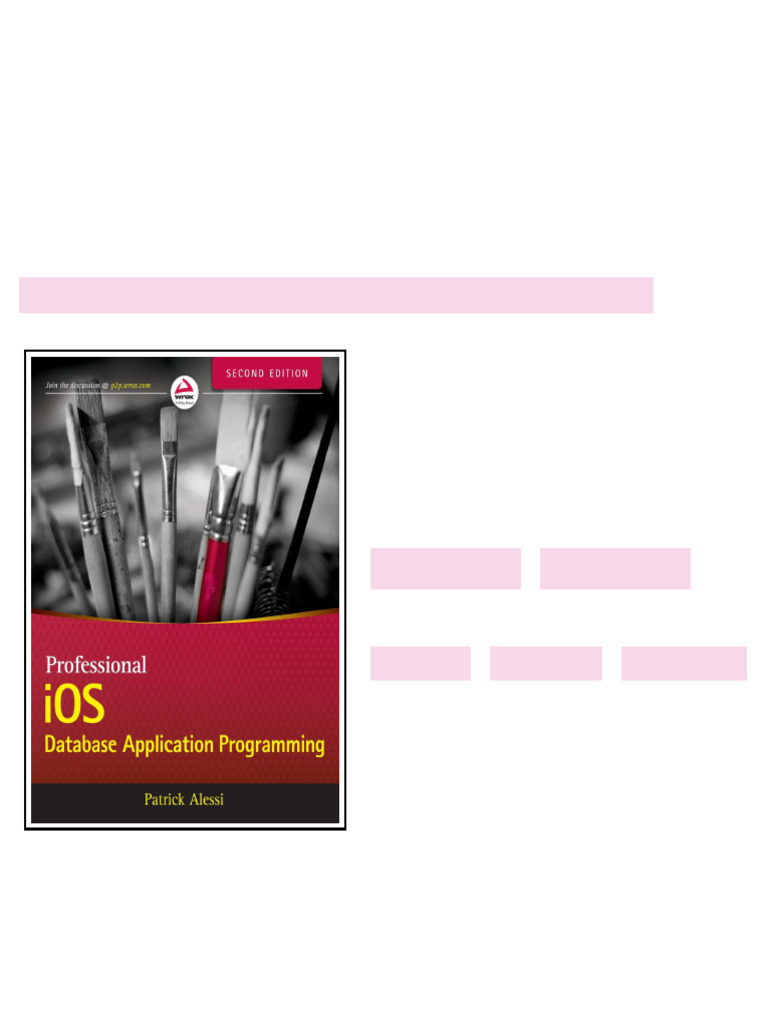 Professional iOS Database Application Programming 2nd Edition online ...