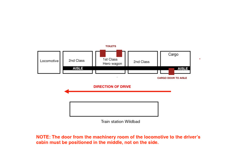 Train Plan - Train Station Wildbad | PDF