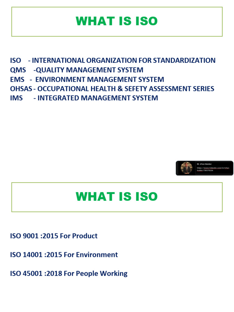 ISO | PDF | Quality Management | Quality Management System
