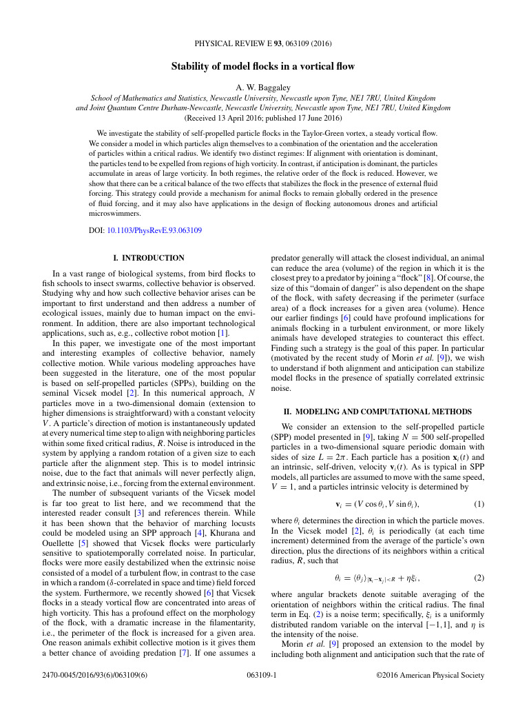 spin_flock | PDF | Vortices | Spin (Physics)