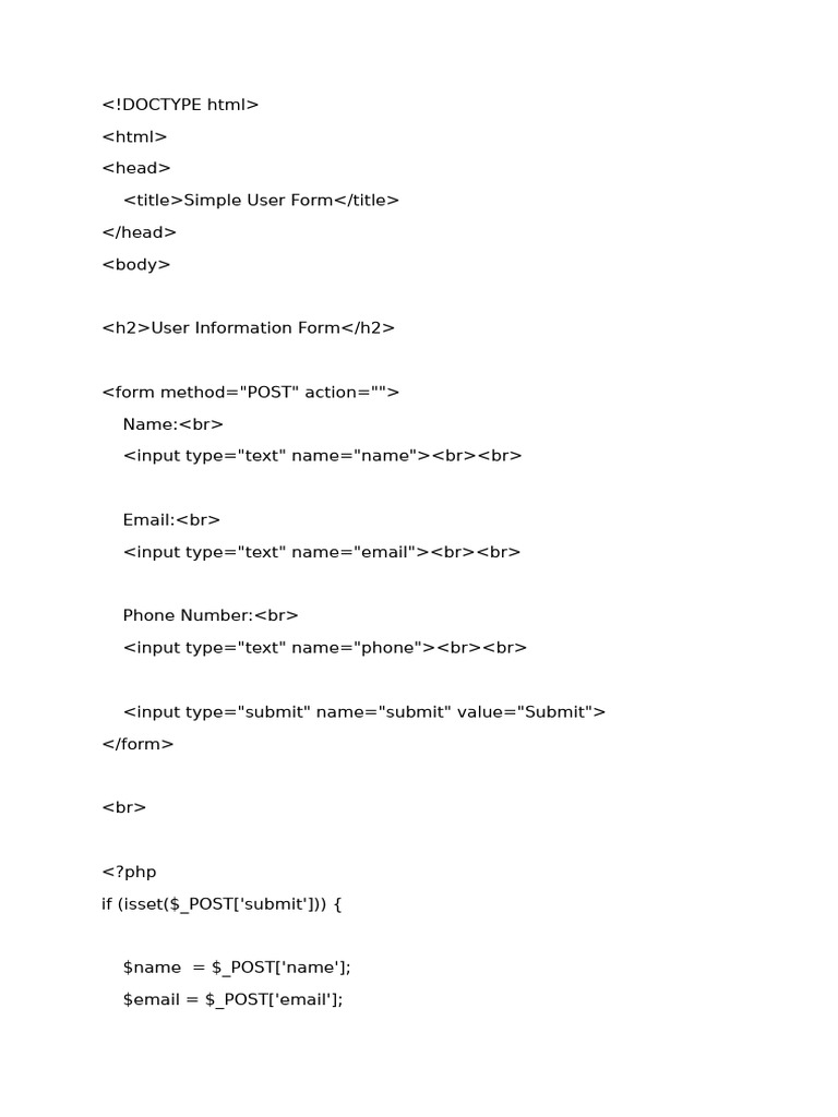 Assignment Php | PDF
