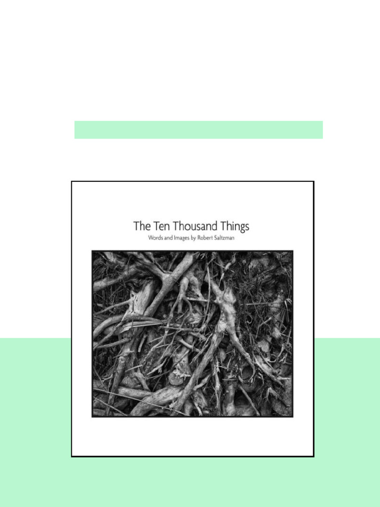 The Ten Thousand Things Saltzman Robert available full chapters | PDF