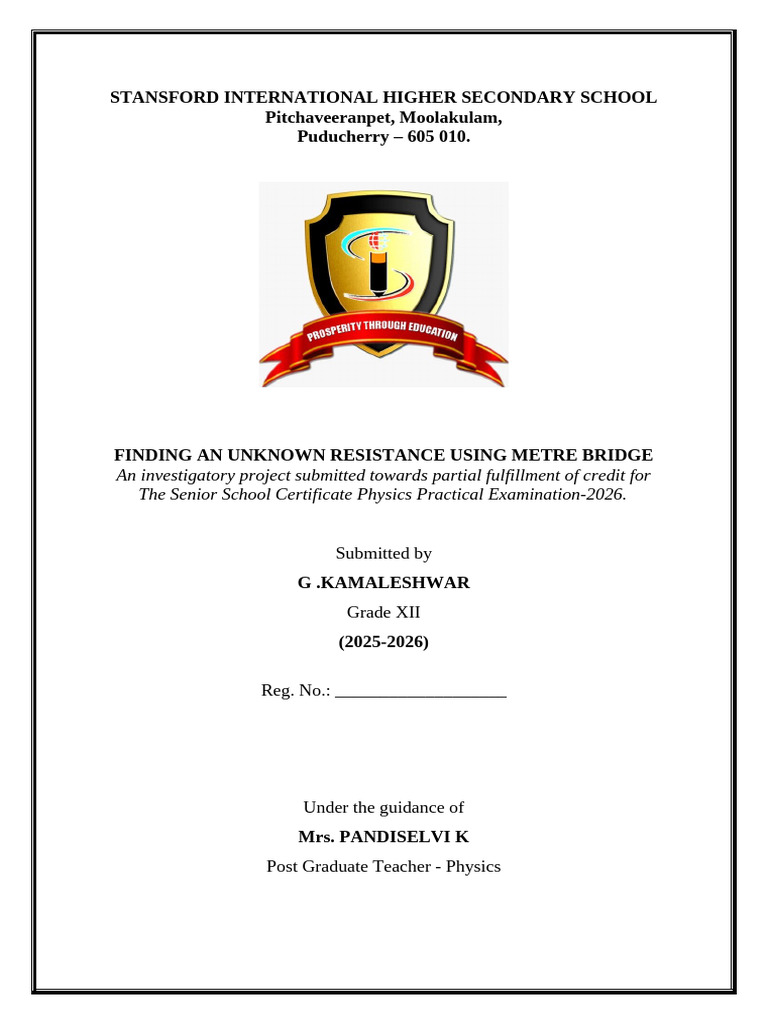 Physics 2025-2026KAMALESH (Pandiselvi K) (1) (2) (1) | PDF | Educational Stages