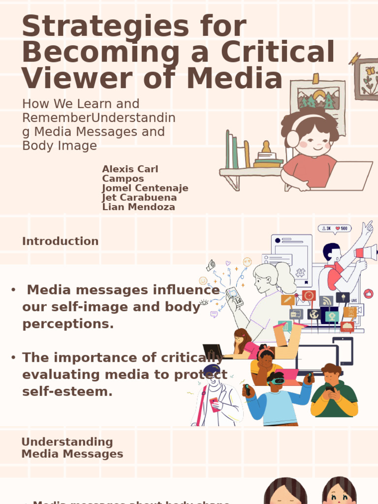 Critical Media Viewing Strategies | PDF