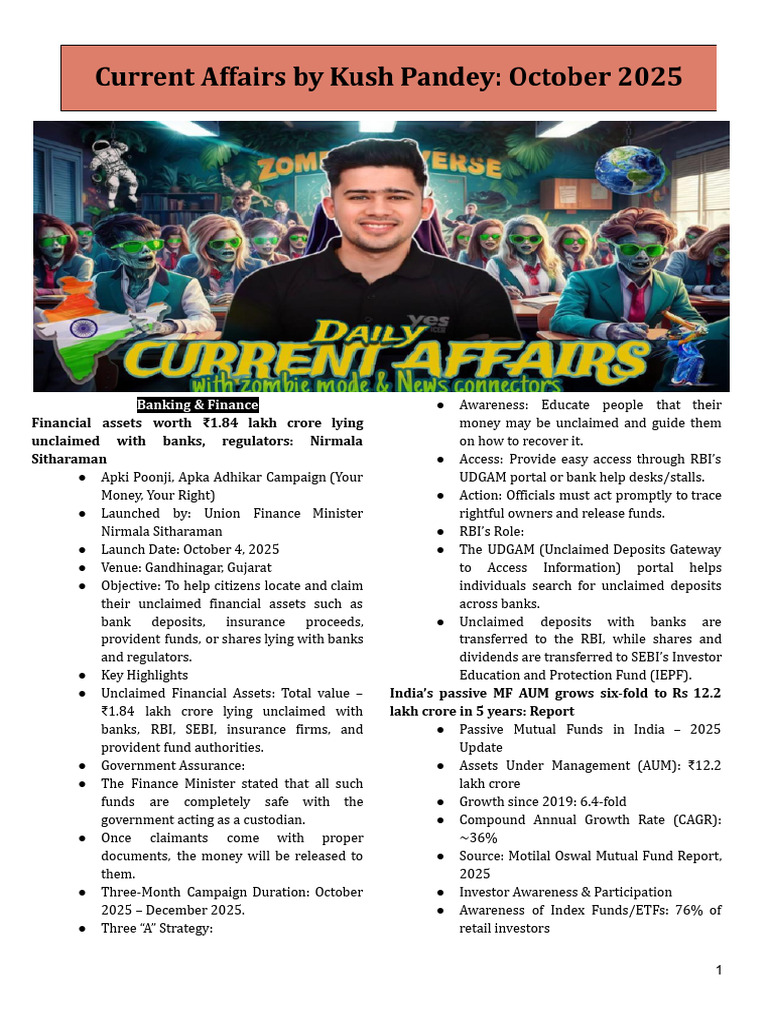 7th October 2025 Printable PDF -Copy | PDF | Tuberculosis