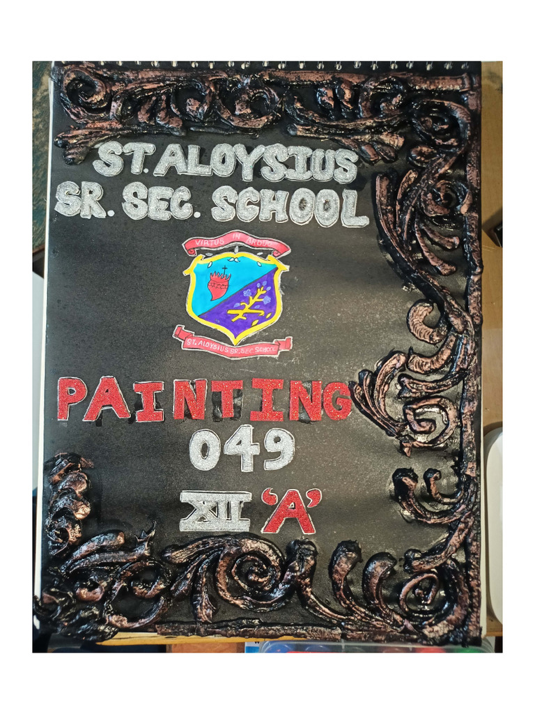 Class 12 Painting Portfolio File | PDF