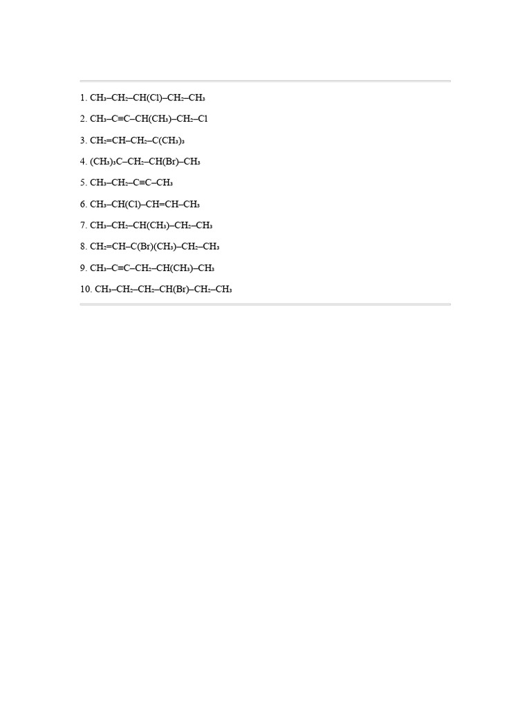 Iupac Practice | PDF